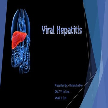 Viral hepatitis | PPTX