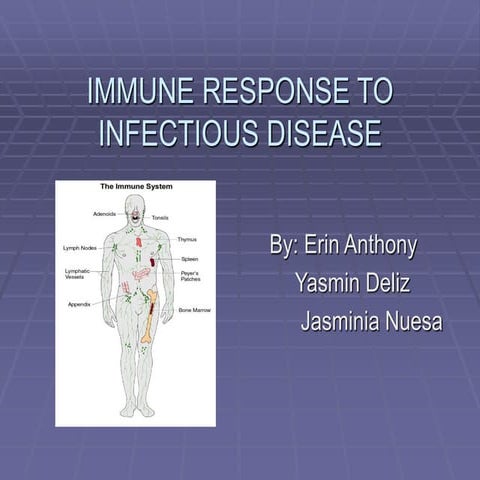 Immune response to the infectious diseases | PPT