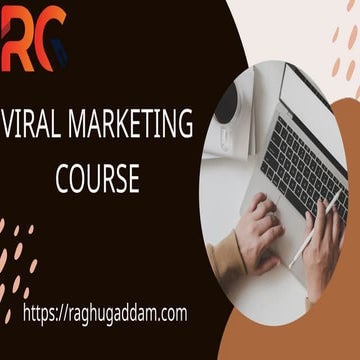 Viral Marketing Course training in Hyderabad | PPT