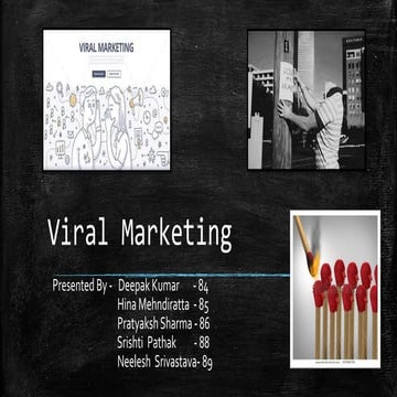 Viral marketing ppt | PPTX