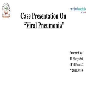 Case Presentation on Viral Pneumonia PPt.pptx