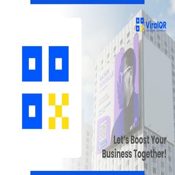 Welocme to ViralQR, your best QR code generator. | PPT