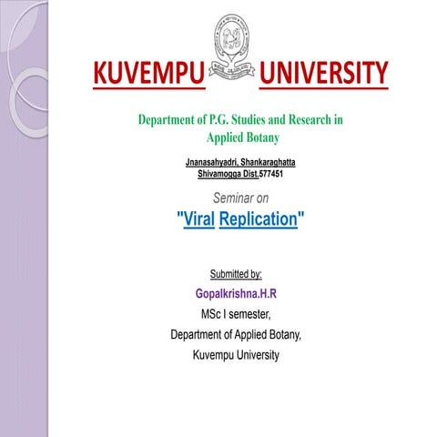 Viral Replication Pptx