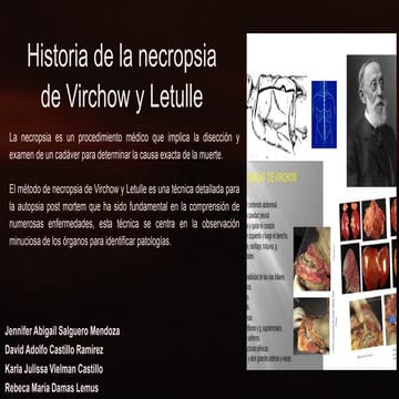 Virchow y Letulle-1.pptx métodos Necropsia | PPTX