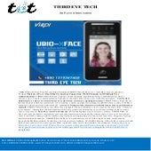 VIRDI UBio-x Face Price In bd | PDF