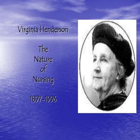 Virginia Henderson | PPTX
