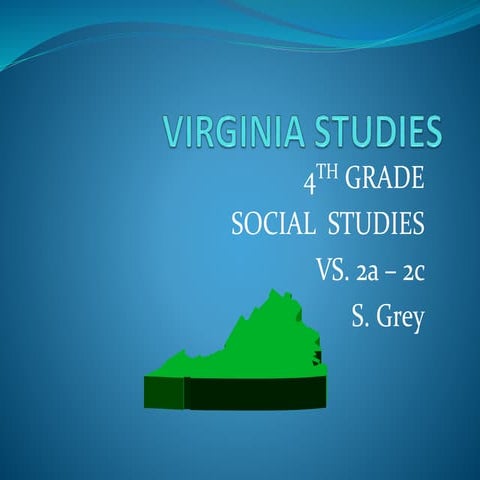 Virginia studies vs. 2 a - c | PPTX