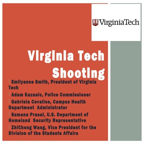 Virginia tech shooting power point presentation | PPT