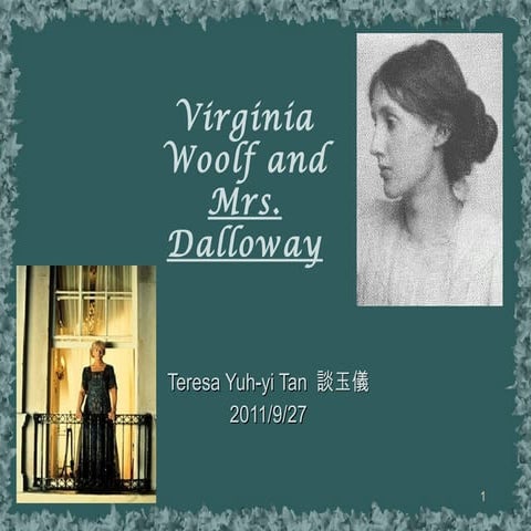 Virginia woolf | PPT