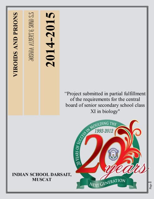 Viroid and virusoid | PDF | Biological Sciences | Science