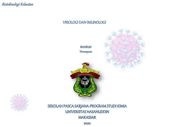 PPT Virus kelas 10 bab 2 kurikulum merdeka | PPT