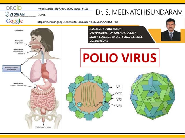 Poliovirus | PPTX