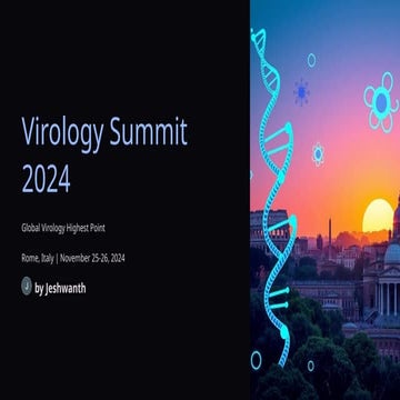 Viral Epidemiology-Conference------ 2025 | PPTX