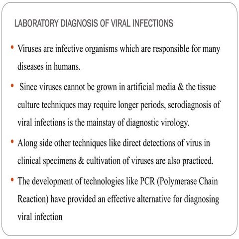 LABORATORY DIAGNOSIS OF VIRAL INFECTION.pptx