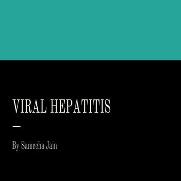 hepatitis | PPTX
