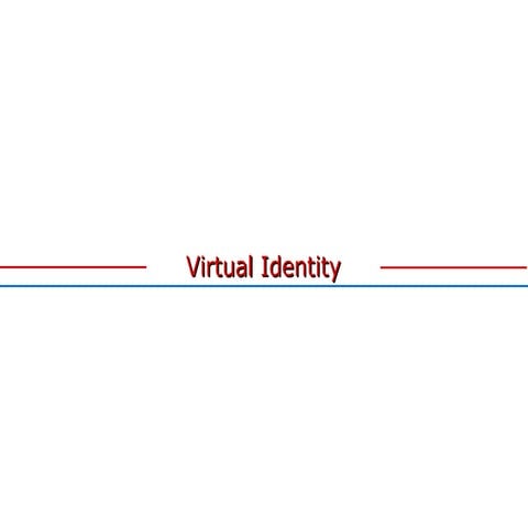 Virtual Identity 1.0 by Leafar | PPT