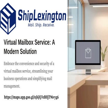 Virtual Mailbox Service | Ship Lexington | PDF