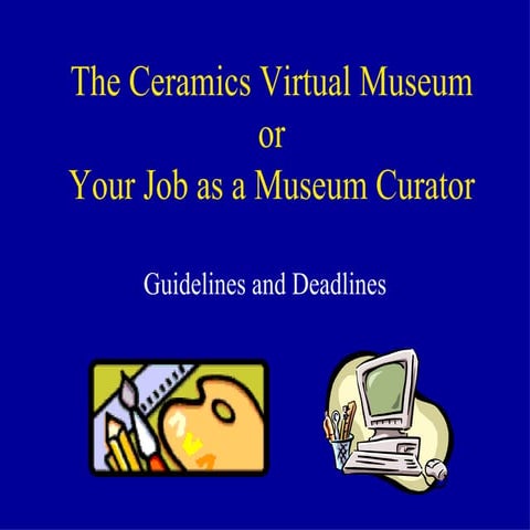Virtual Museum Power Point | PPT
