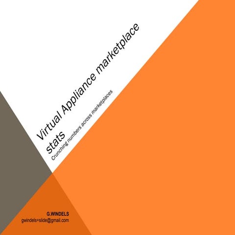 Virtual Appliance Marketplace Stats | PPT