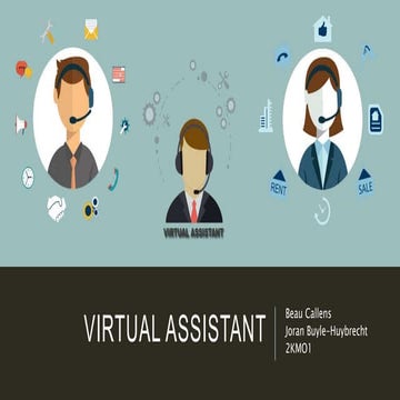 Virtual assistant | PPT