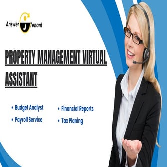 Property Management Virtual Assistant | PPT