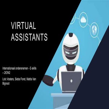 Virtual assistants | PPT