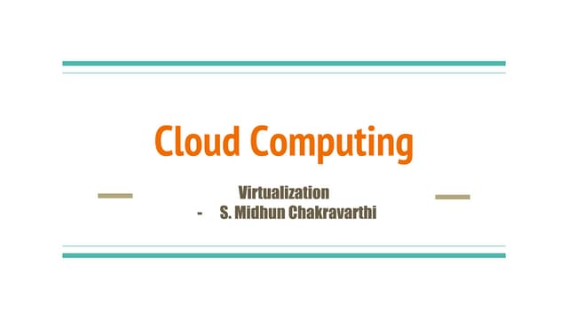 Virtualization And Socket Programing Ppt 6526