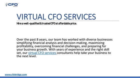 Virtual CFO | PPTX