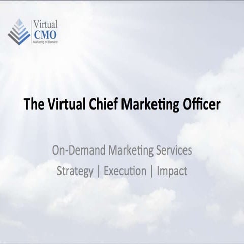 Virtual CMO Services | PPTX
