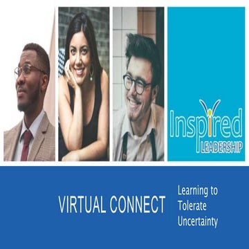 Virtual Connect on Learning to Tolerate Uncertainty by Psychologist ...