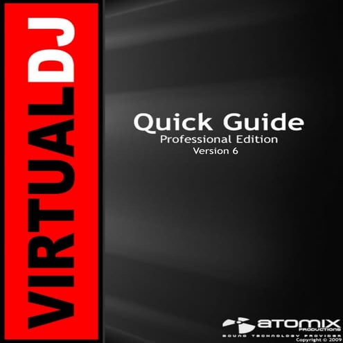 Virtual dj 6 setup quick guide | PDF