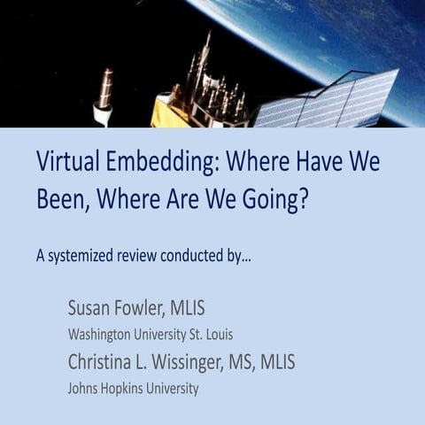 Virtual embedding | PPT