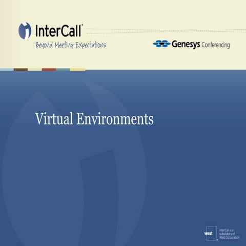 Virtual Environment Introduction (1) | PPT
