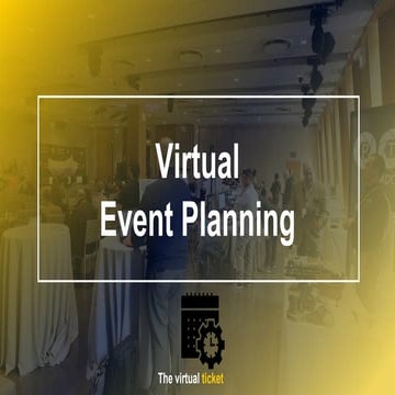 Virtual event planning | PPTX