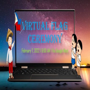 Virtual Flag Ceremony_for school use_pptx | PPT