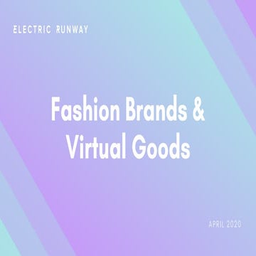 Digital Fashion | PPTX