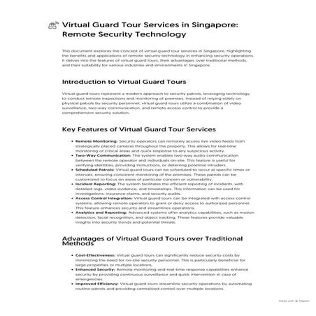 Virtual Guard Tour Services in Singapore_ Remote Security Technology.pdf