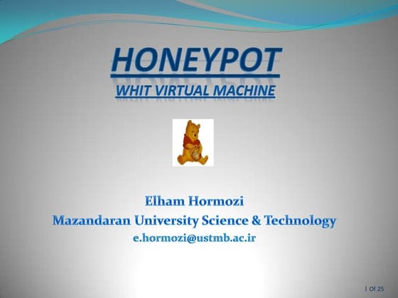 Seminar Report on Honeypot | PDF