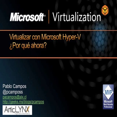 Estructura de Almacenamiento Virtualizado | PPTX