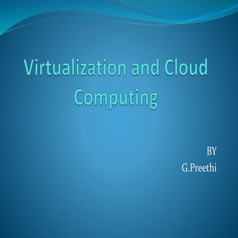 Virtualization | PPTX
