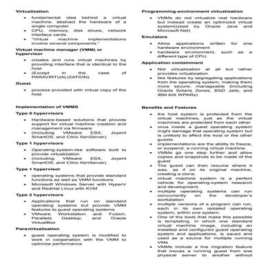 Virtualization Pdf Operating Systems Computer Software And Applications