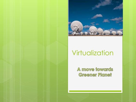 Implementation levels of virtualization | PPT