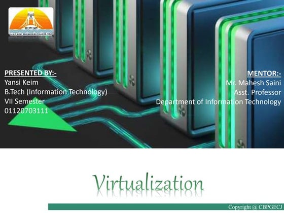 Implementation Levels Of Virtualization Ppt