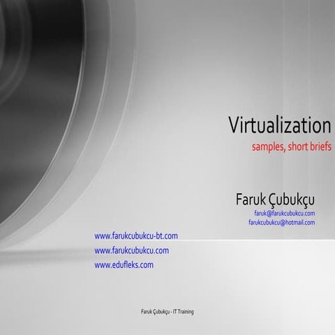 Virtualization | PPT