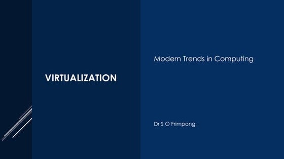Virtualization in cloud computing ppt | PPT