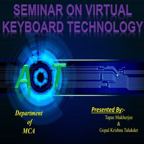 Virtual keyboard | PPT