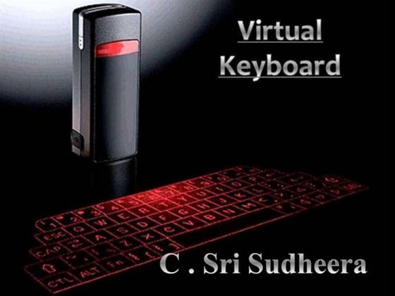 Virtual keyboard seminar ppt | PPTX
