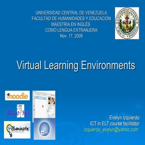 Virtual Learning Environments | PPT