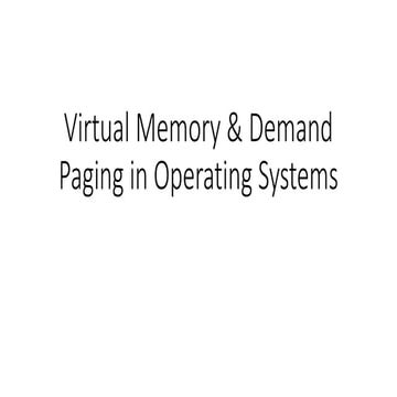 Virtual Memory & Demand Paging in Operating Systems.pptx