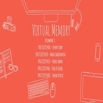 Implementasi Virtual Memory Kelompok 3 | PPTX